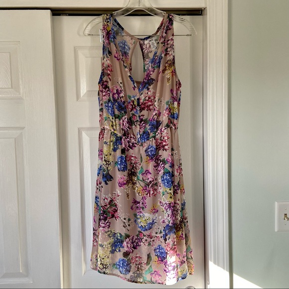 Bar III | Dresses | Bar Iii Floral Print Dress | Poshmark